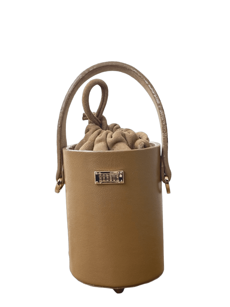 Lara Tan Nappa with Paisley Print Suede - Aaboux